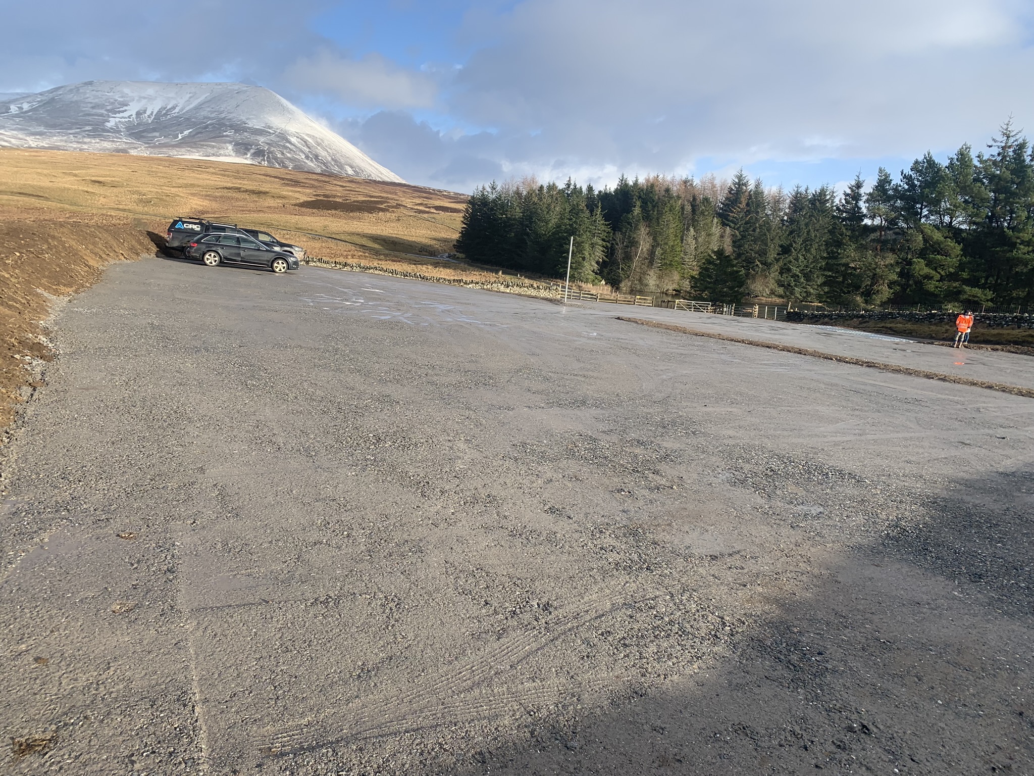 New Beinn a' Ghlo trailhead car park gives back to the mountains - Littlehouse Media